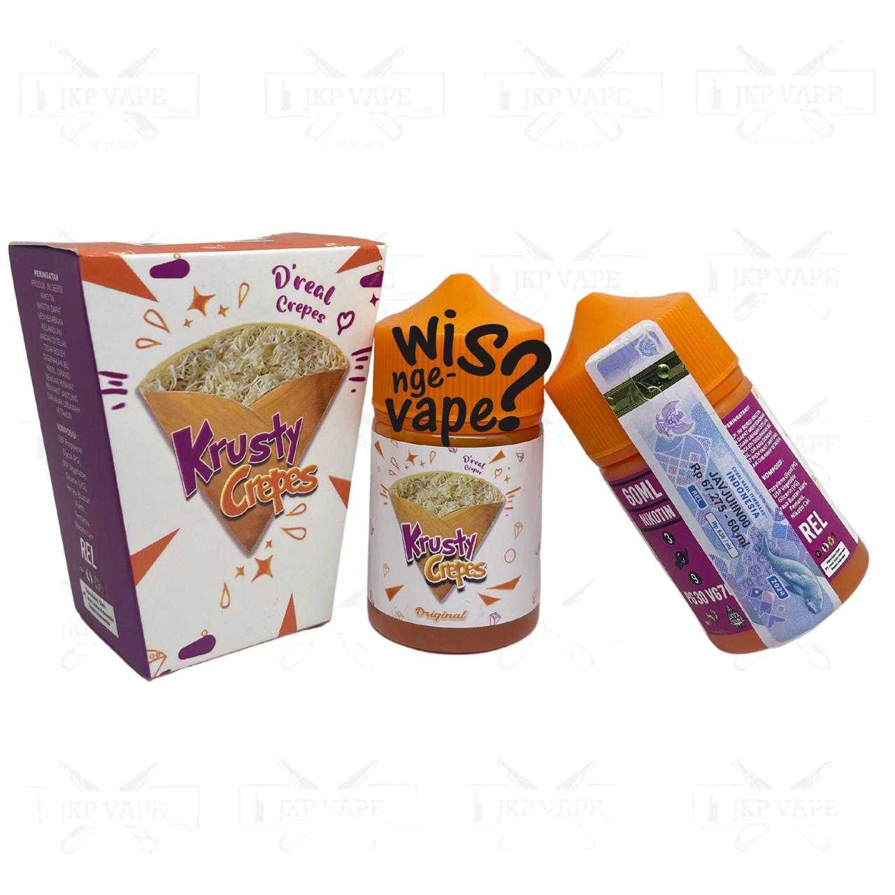 Jual Krusty Crepes V1 Original Crepes 60ml - Liquid Vape By Java
