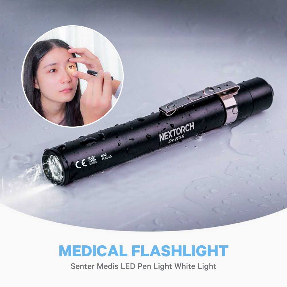Jual NEXTORCH Medical Flashlight Senter Medis LED Pen White