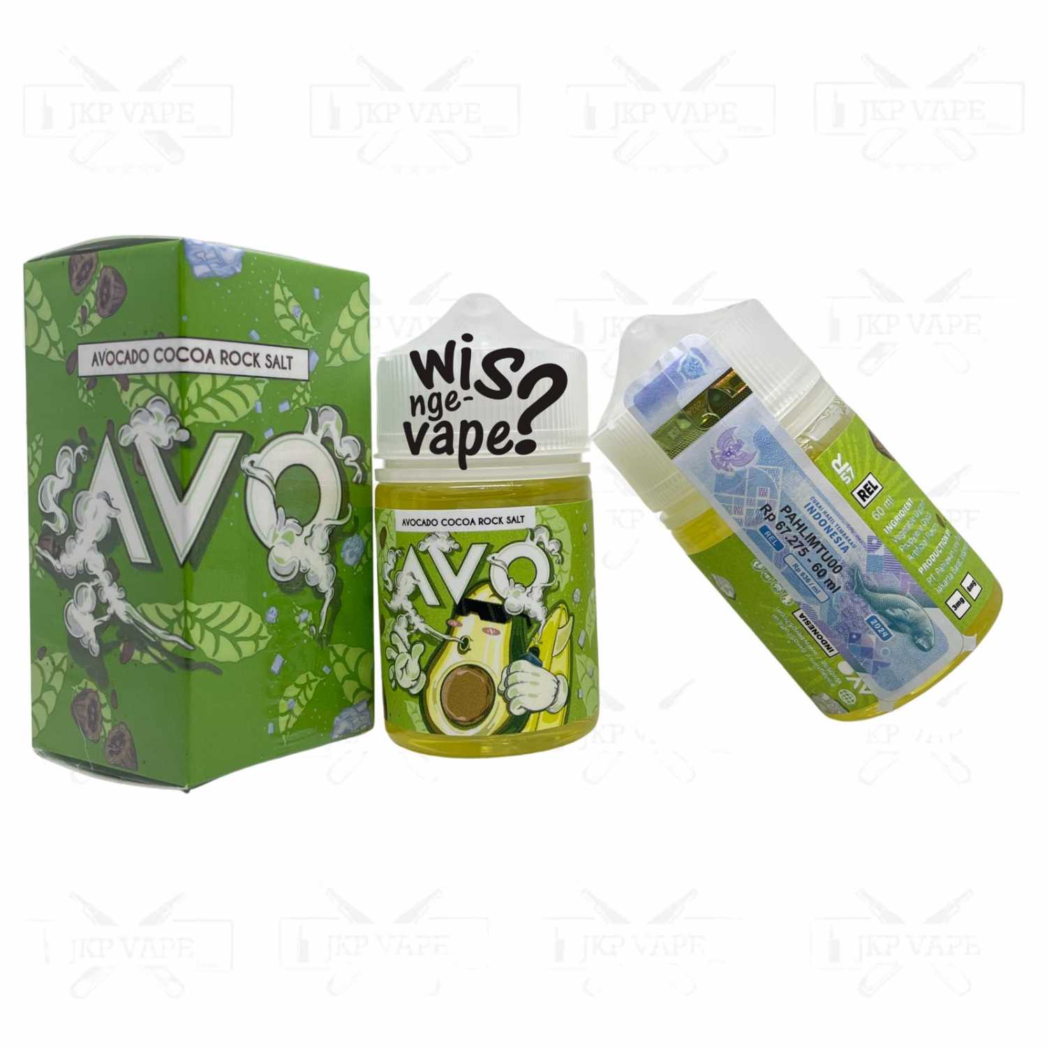 Jual Hero57 AVO 60ml - Avocado Cocoa Rock Salt Liquid Vape By
