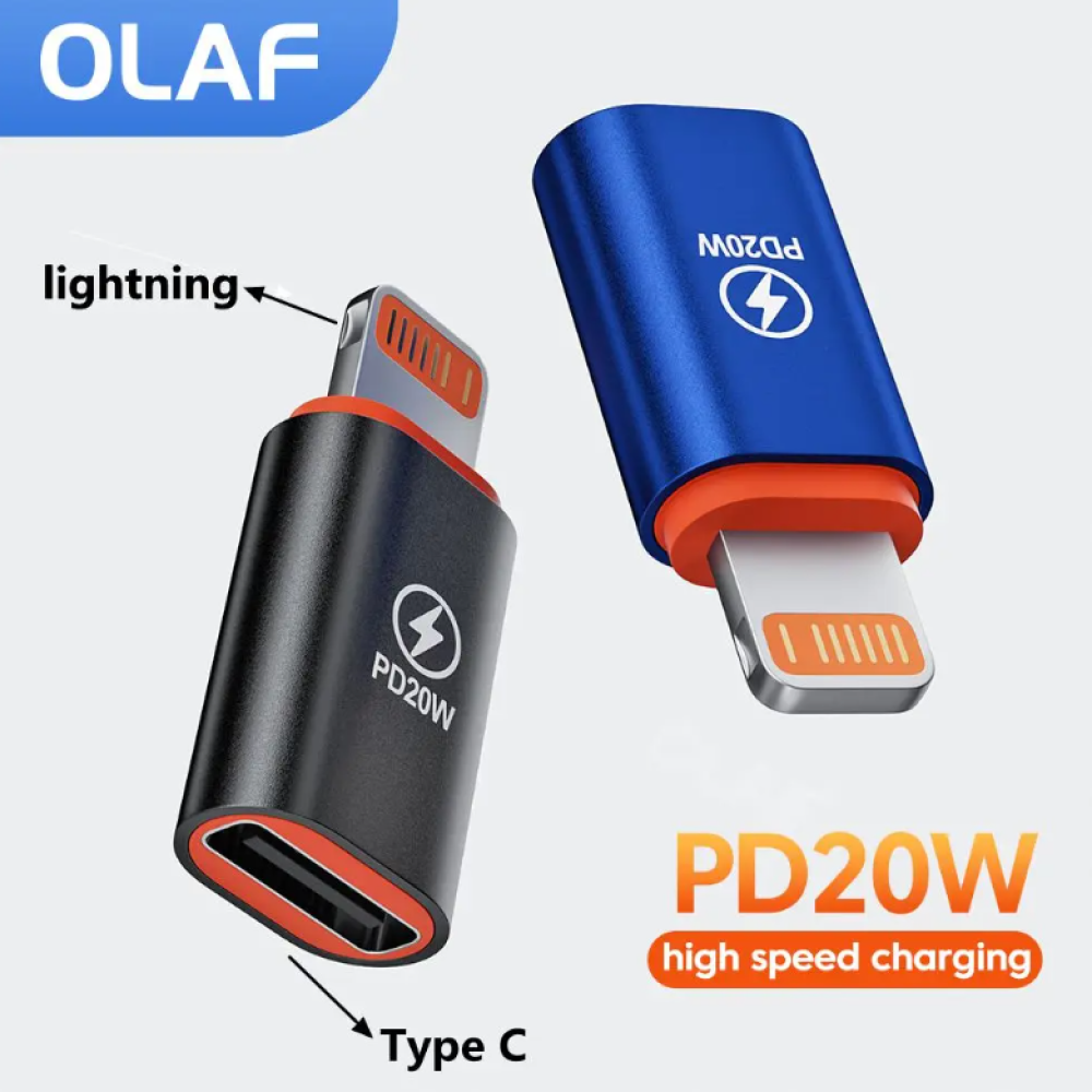 Jual OLAF OTG USB Type C to Lightning Adapter Converter Fast