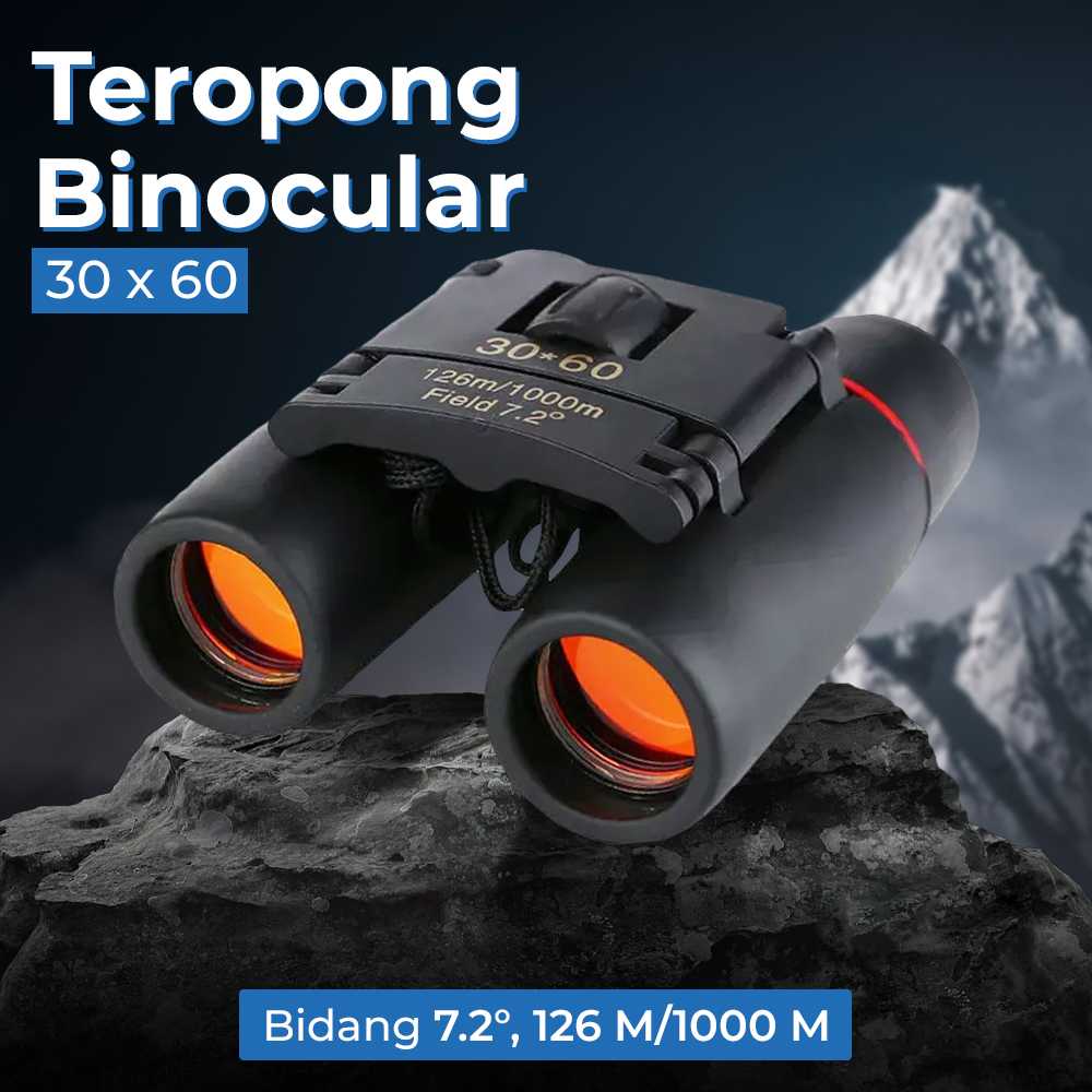 Jual TaffSPORT Teropong Binocular HD 30x60 Portable Outdoor