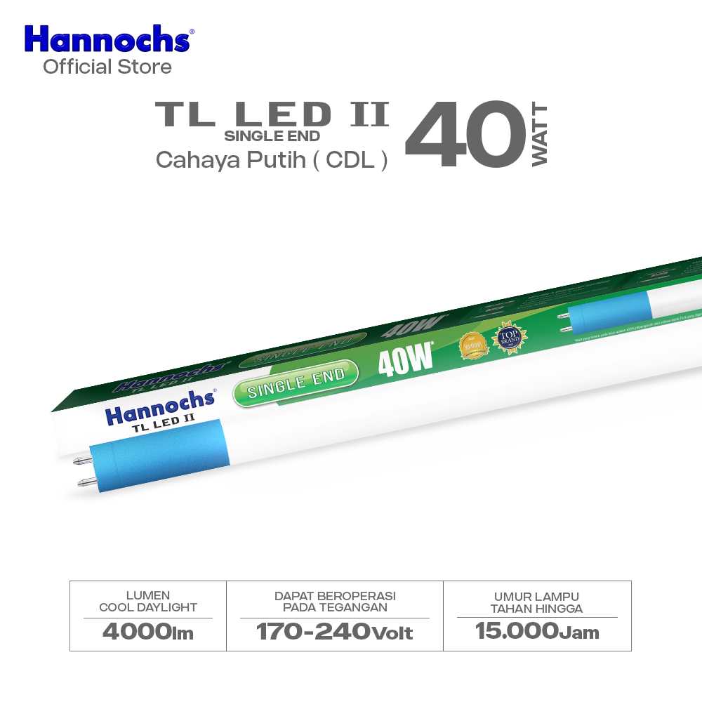 Jual Hannochs Lampu TL LED II Single End 40 Watt Lampu Tube