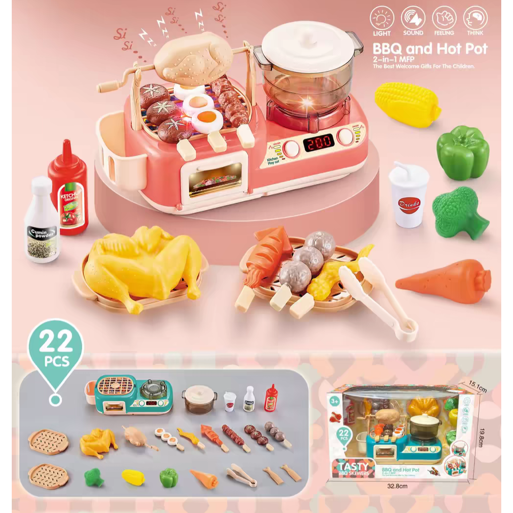 Jual MAINAN MASAK MASAKAN BBQ PANGGANG SATE DAN HOT POT | Jakmall.com