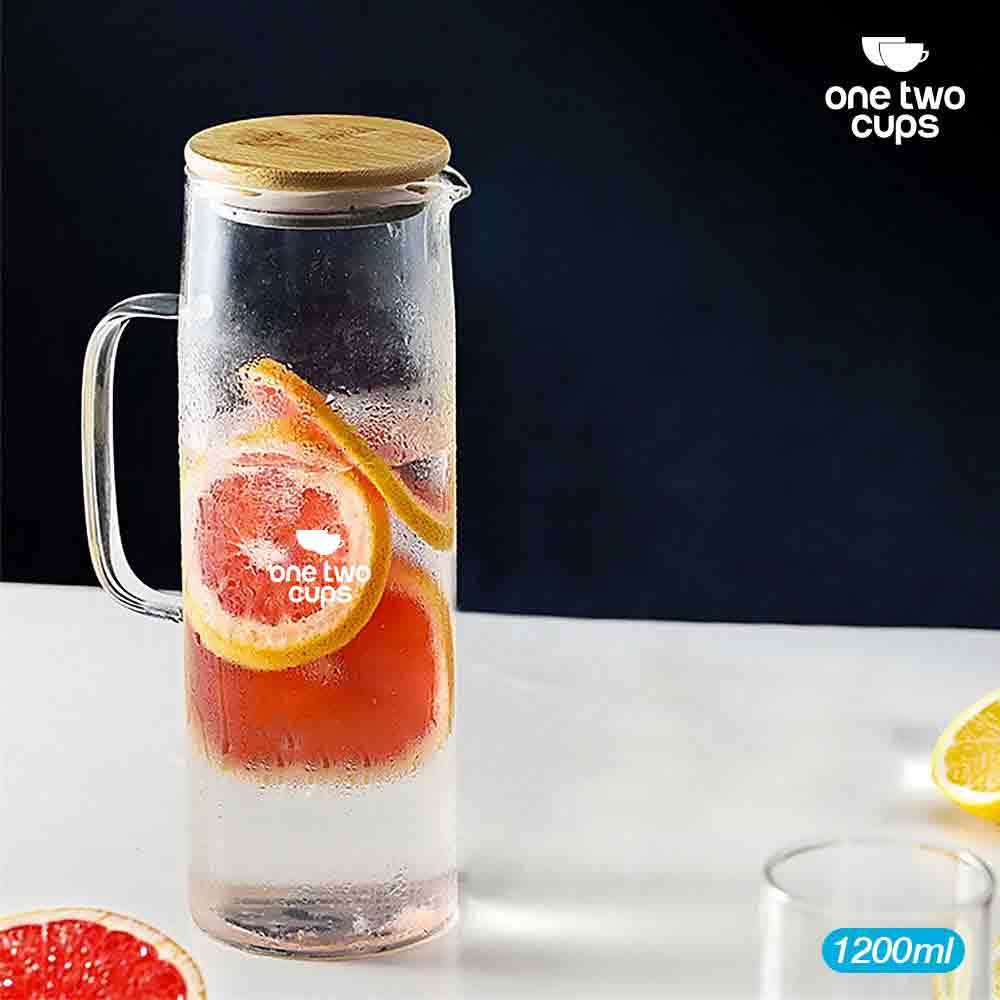 Jual One Two Cups Teko Kaca Teh Pitcher Tahan Panas Api | Jakmall.com