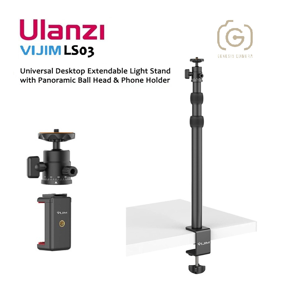 Jual Ulanzi Vijim LS03 Desktop Extendable Light Stand with