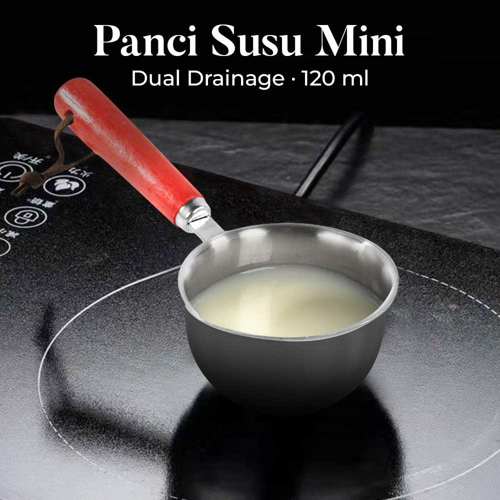 Jual HARKO Panci Susu Mini Sauce Pan Stainless Steel 401 Dual