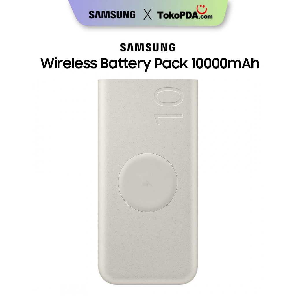 Jual Samsung Wireless Battery Pack 10000mAh Beige | Jakmall.com