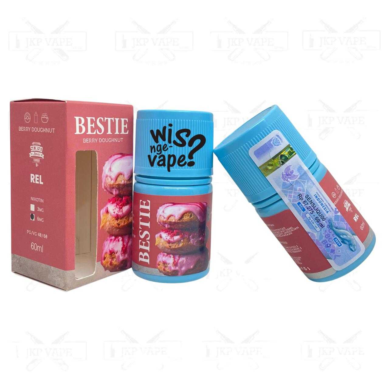 Jual Bestie Series 60ml - Berry Liquid By Senso | Jakmall.com