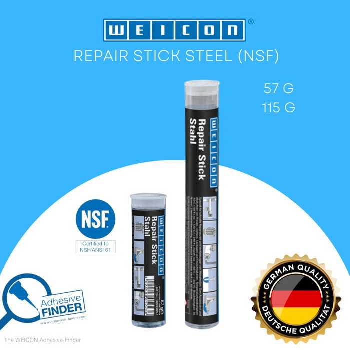 Jual Weicon Repair Stick Steel NSF Putty Drinking Water Approval