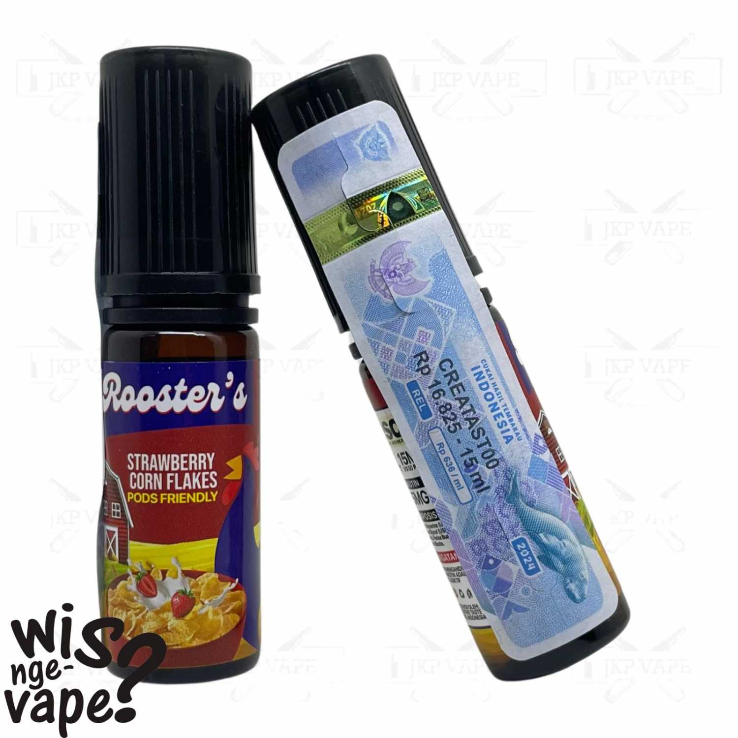 Jual Rooster's Flakes 15ml - Pods Friendly Roosters Liquid by ESC