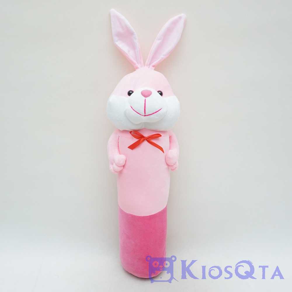 Jual guling kelinci bunny pink kepala tangan large | Jakmall.com