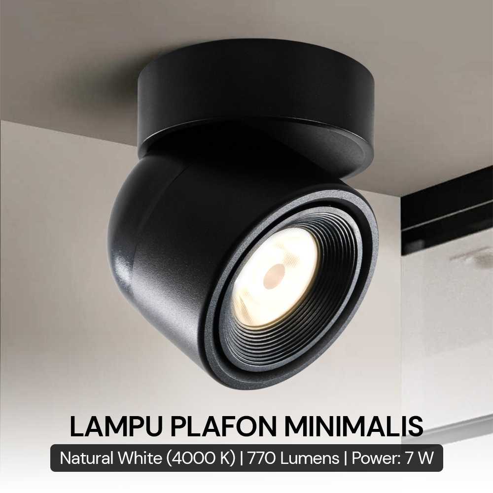 Jual Aisilan Lampu Sorot Plafon Minimalis Nordic Natural White