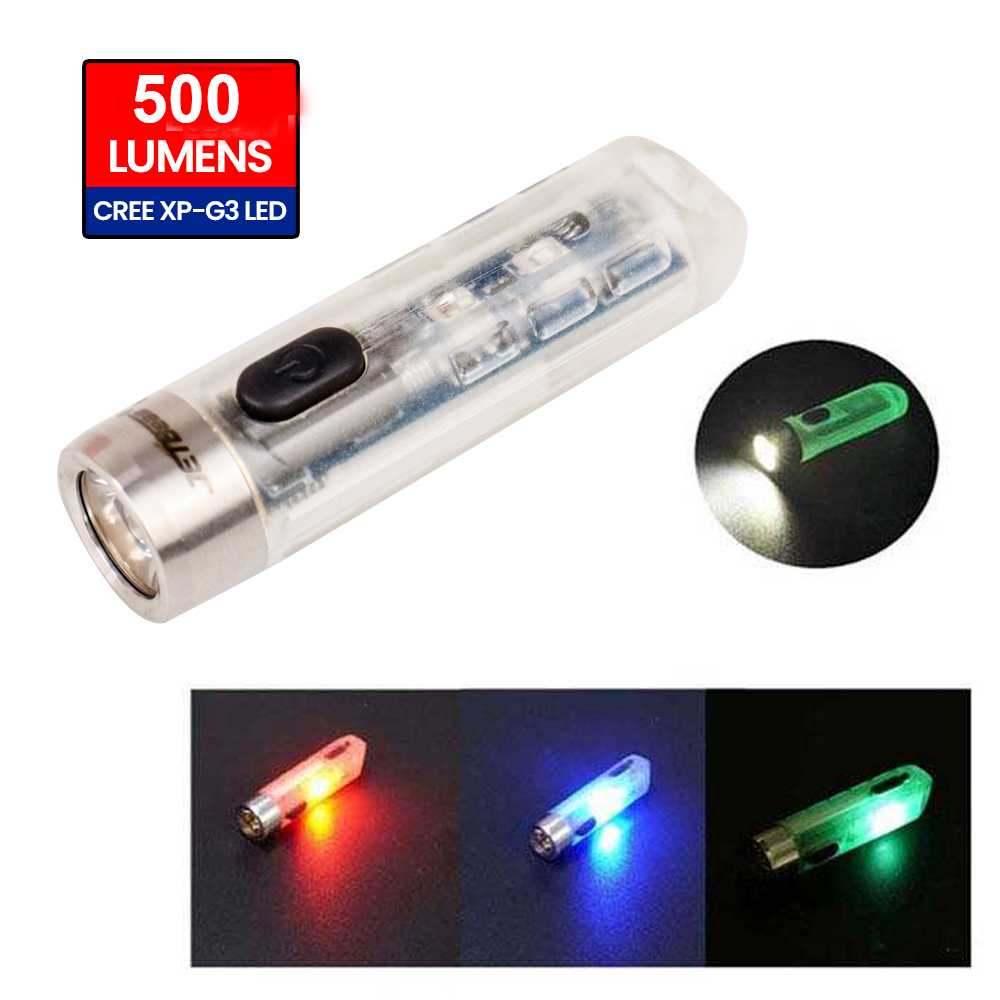 Jual JETBeam Niteye Senter LED CREE XP-G3 500 Lumens RGB and UV