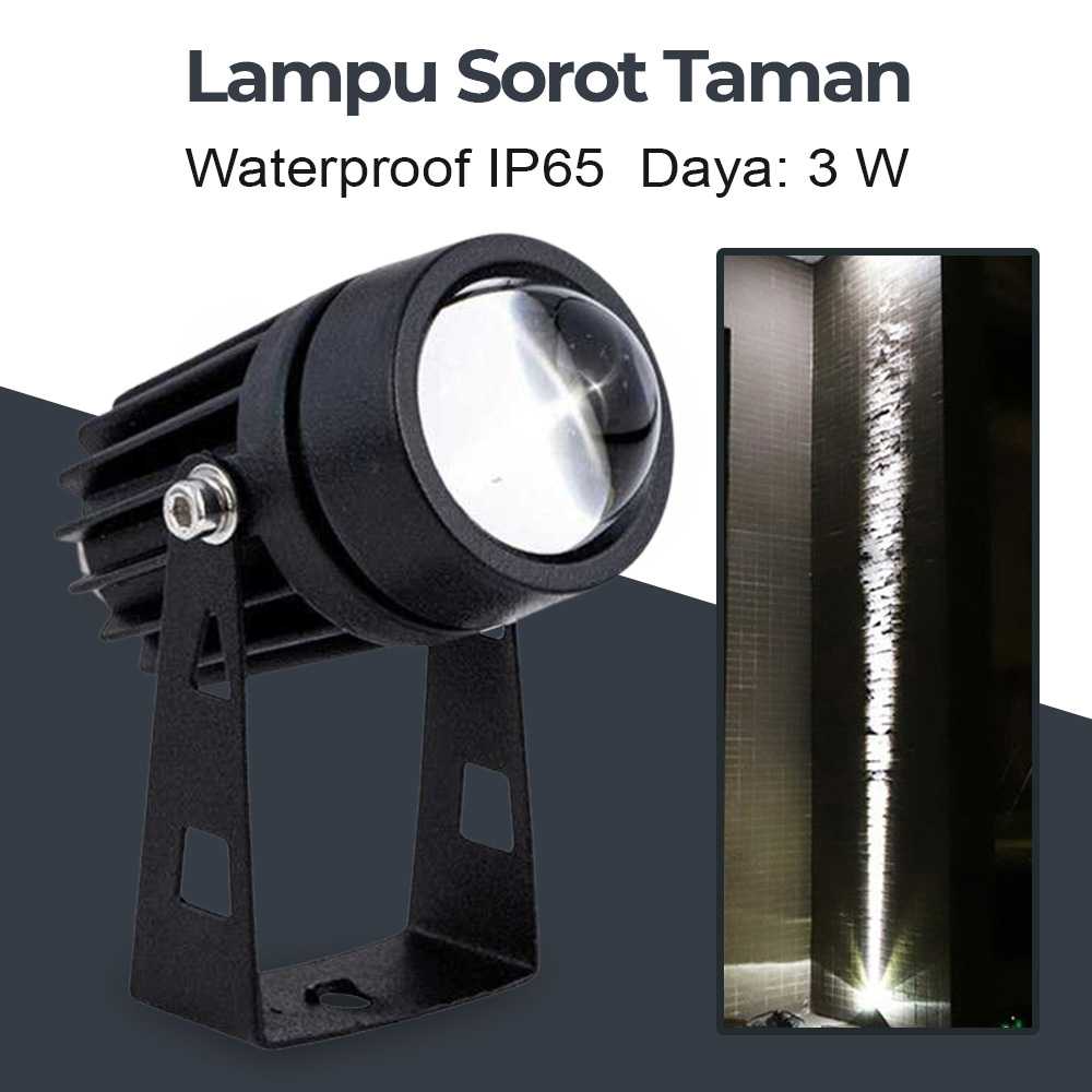 Jual TaffLED Lampu Taman Hias Sorot Garden Spotlight Waterproof