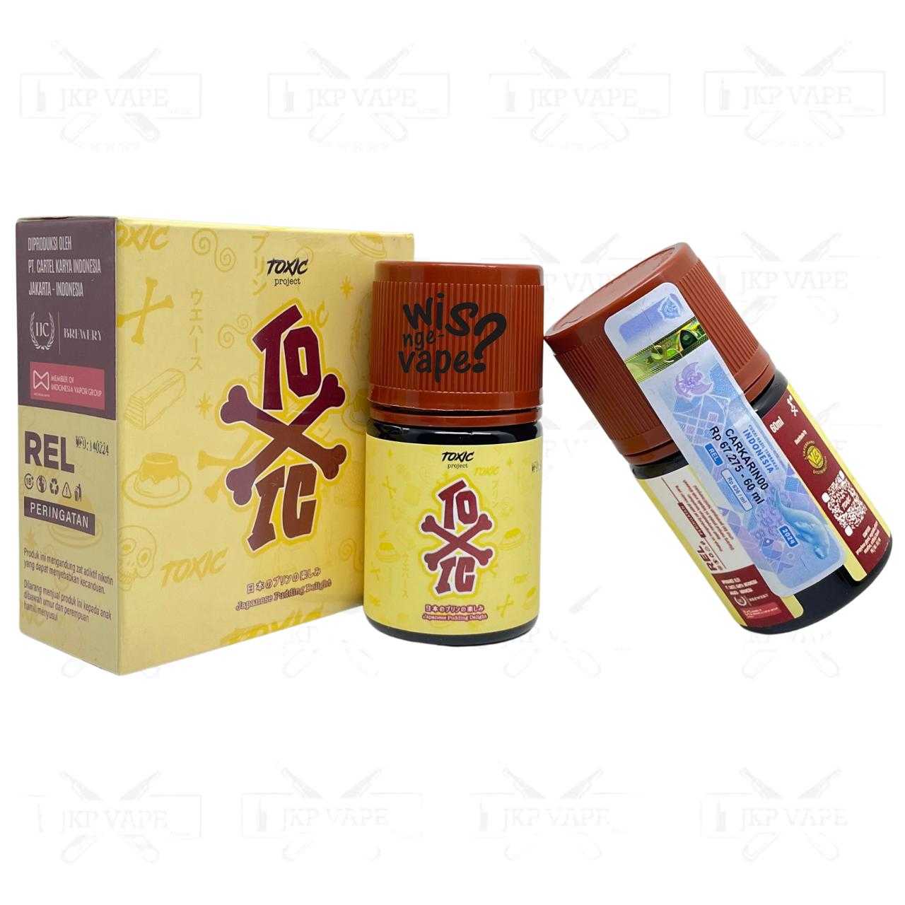 Jual Toxic Liquid 60ml - Liquid Vape by IJC | Jakmall.com