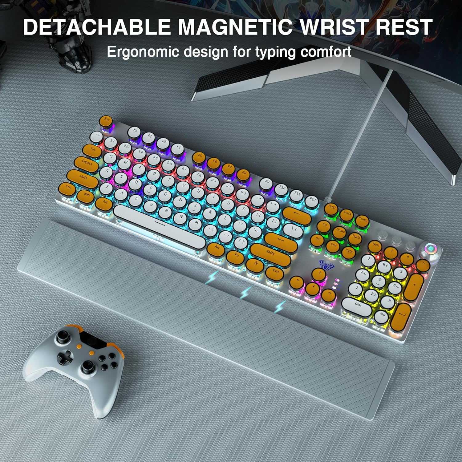 Jual - Keyboard Gaming Multimedia Mechanical AULA F2088 | Jakmall.com