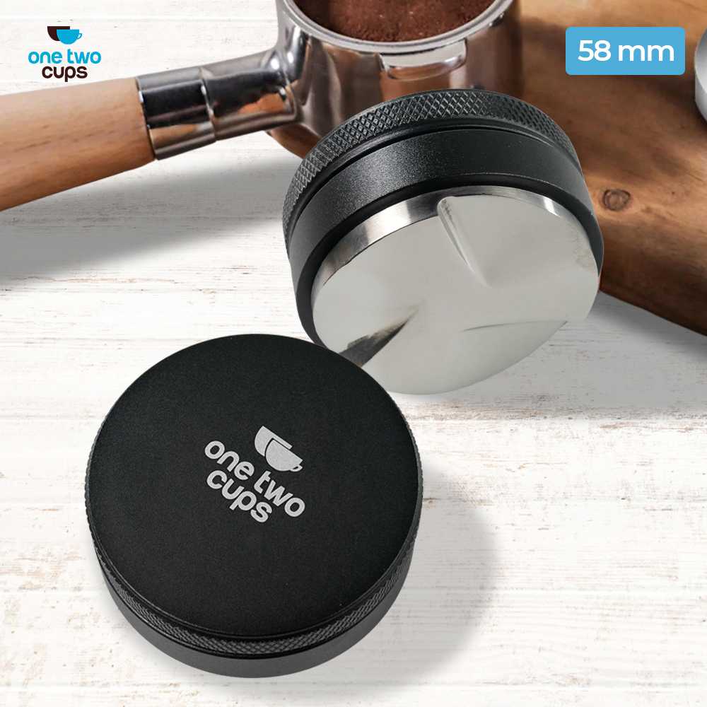 Jual One Two Cups Tamper Espresso Coffee Powder Stainless Steel