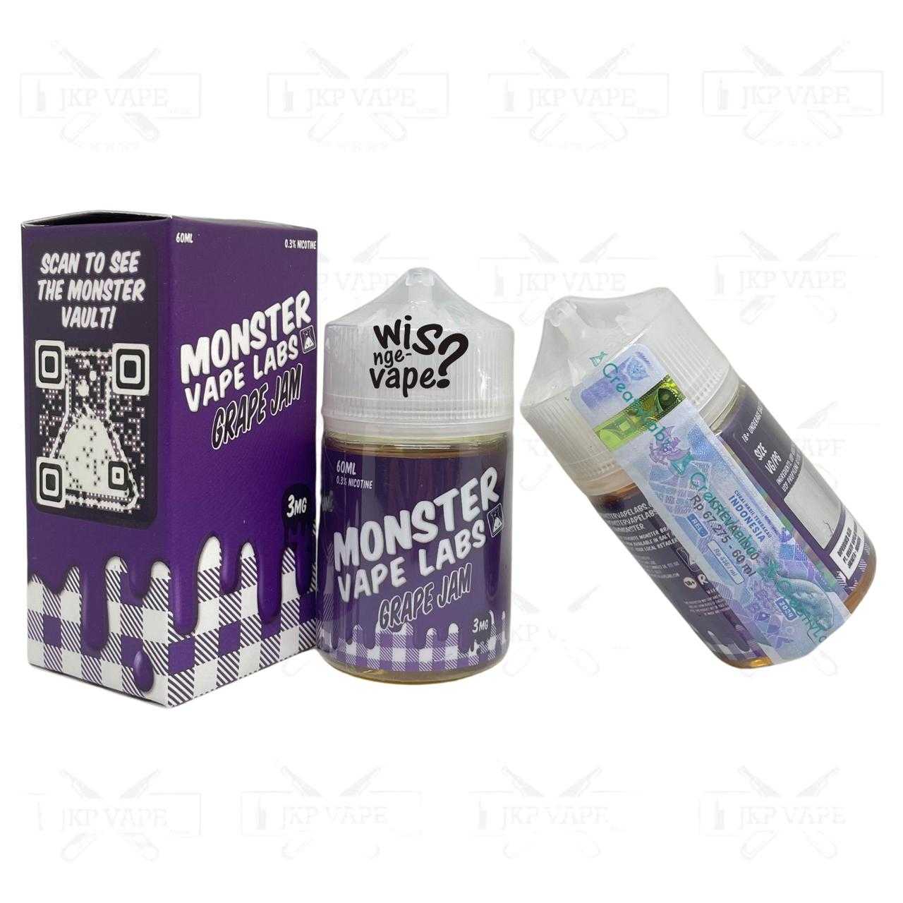 Jual Monster Vape Labs 60ml - MVL Liquid Vape CreativLabz