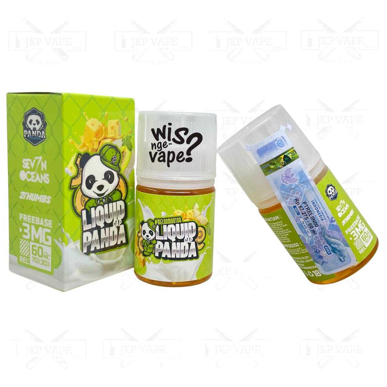 Jual Liquid Cap Panda Melon Montoq 60ml - Montok Liquid By Seven