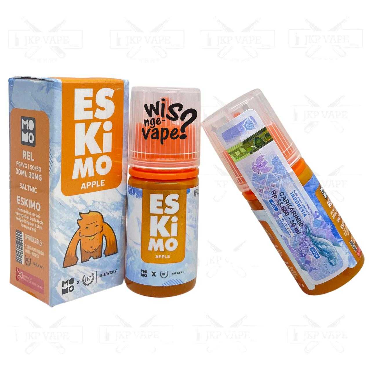 Jual Eskimo Ice 30ml - Saltnic Liquid by Momo x IJC | Jakmall.com
