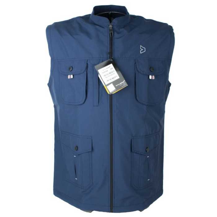Jual Rompi Pria Kalibre Vest Navy 970429 rompi motor | Jakmall.com