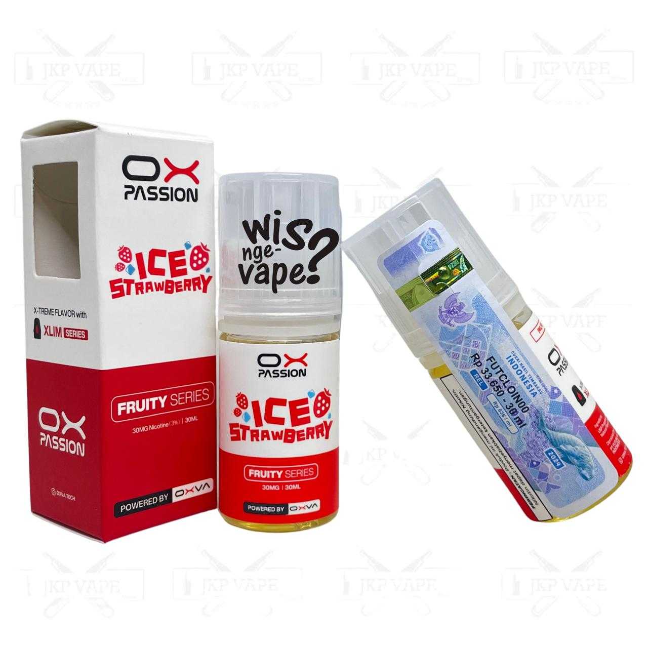 Jual OX Passion Salt 30ml 30mg - Liquid by OxPassion Oxva