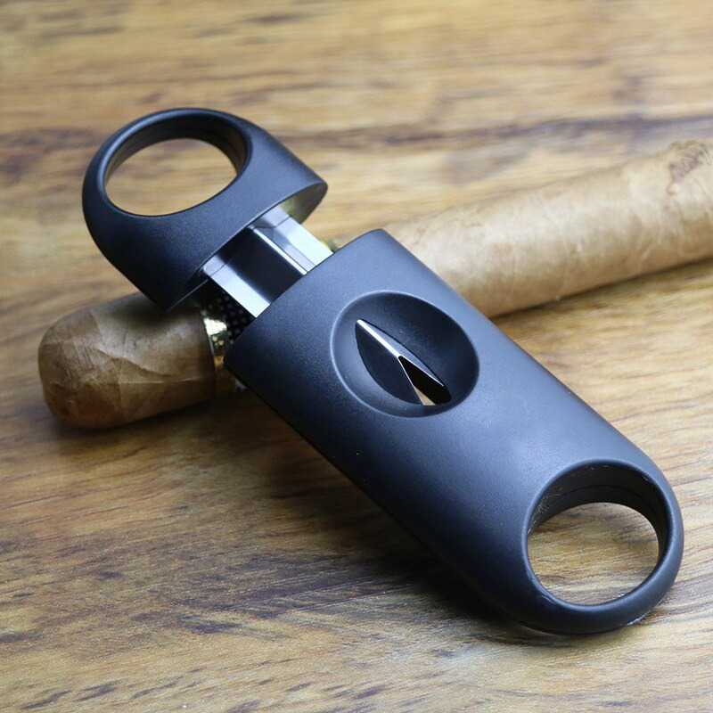 Jual KNIFEZER Pemotong Rokok Cerutu Cigar Cutter Guillotine