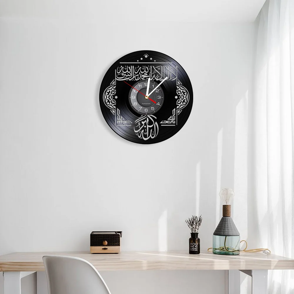 Jual InTheTime Jam Dinding Quartz Vinyl Calligraphy Silent