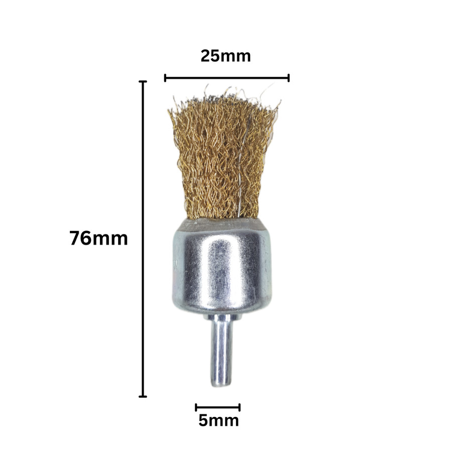 Jual Sikat Kawat Bor 25mm Wire End Brush Mata Bor SIkat | Jakmall.com