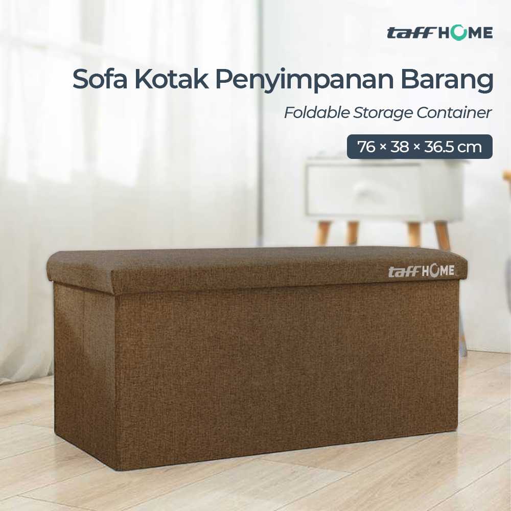 Jual TaffHOME Sofa Kotak Penyimpanan Barang Foldable Storage