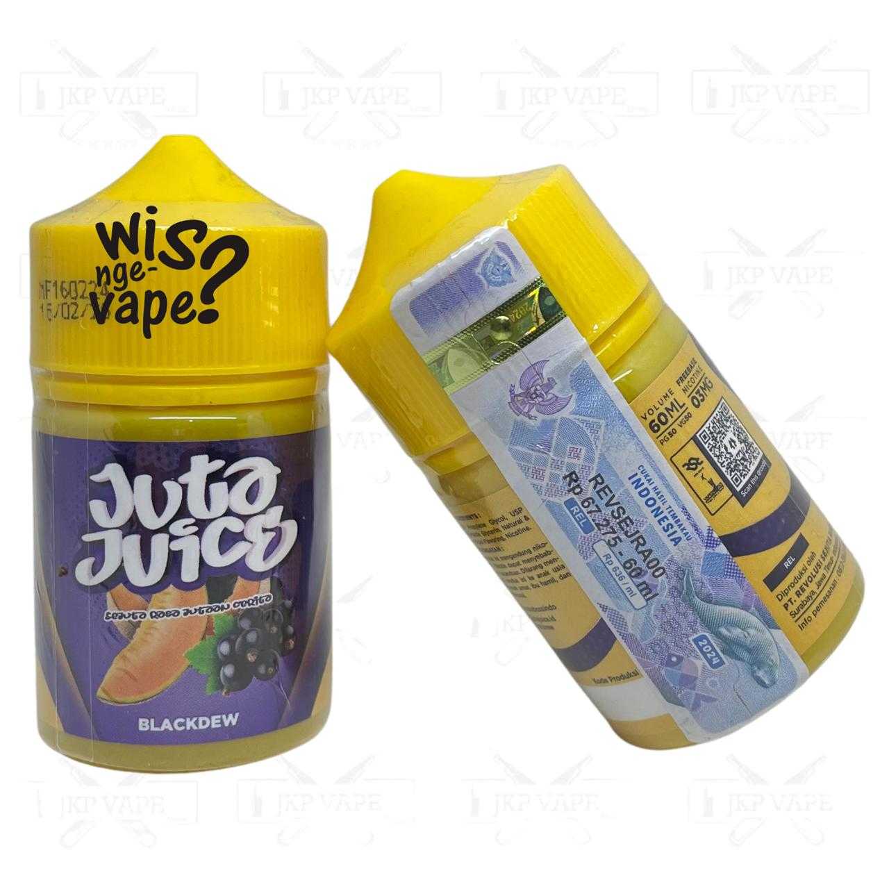 Jual Juta Juice Blackdew 60ml - Black Dew Liquid By RSR x Vape