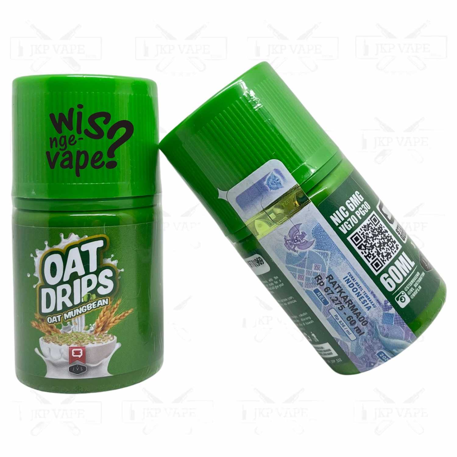 Jual Oat Drips V2 Oats Mung Bean 60ml - Liquid Vape By JVS