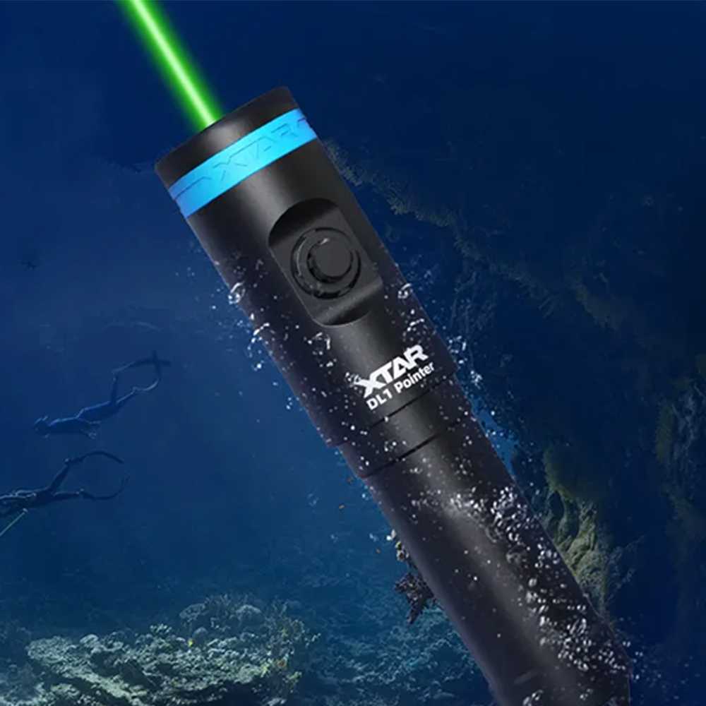 Jual XTAR Laser Selam Pointer Dive Light Long Green Beam 2000M