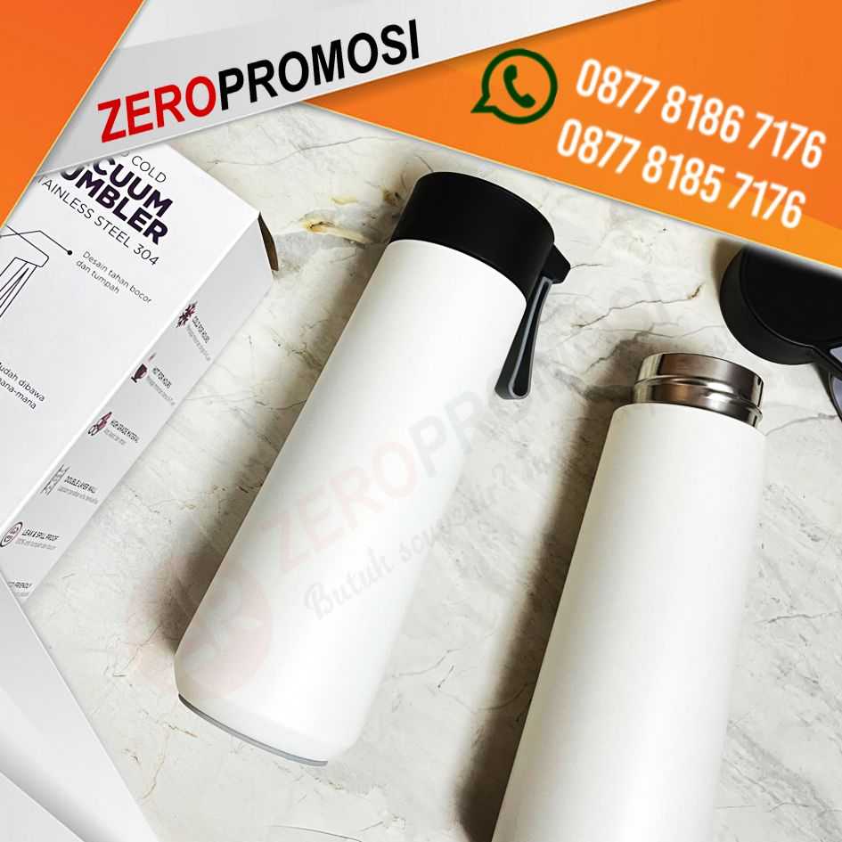Jual Souvenir Tumbler Thermos 420ml Zenith Stainless Promosi