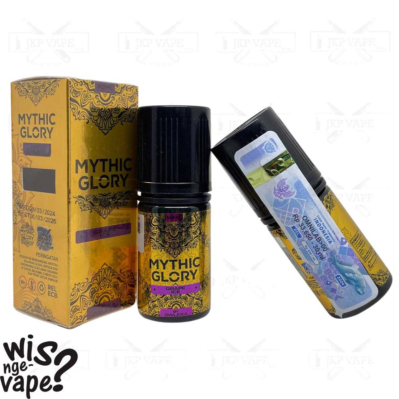 Jual Mythic Glory Ice 30ml 15mg - Pods Friendly Liquid by Owlexa