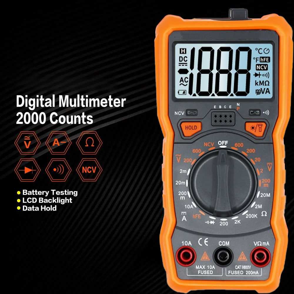 Jual NJTY Pocket Size Digital Multimeter AC/DC Voltage Tester