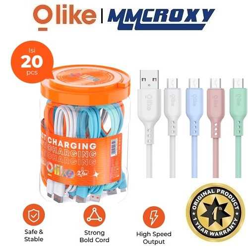 Jual Olike D306 (D306M) 1 Toples Kabel Data Charger Micro USB