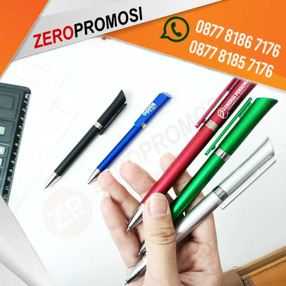 Jual Souvenir Pulpen Promosi Tipe 738 Custom Logo Murah | Jakmall.com