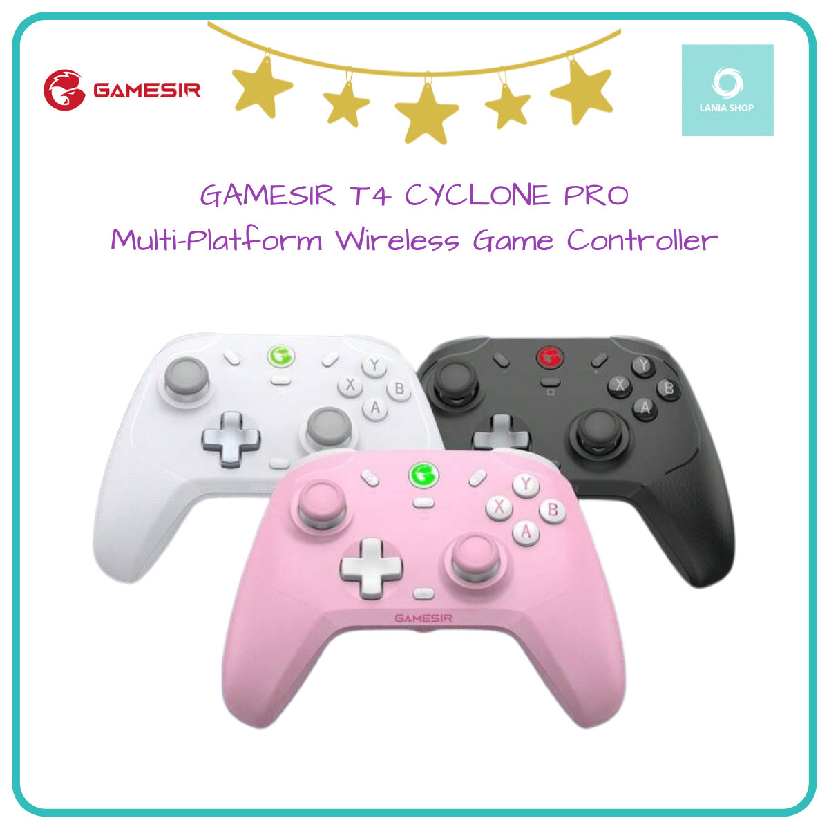 Jual GAMESIR T4 CYCLONE PRO - Multi-Platform Wireless Game