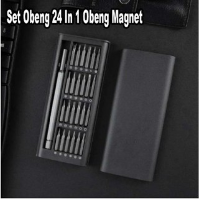 Jual Obeng Premium 24in1 Obeng Servis Obeng Kecil Serbaguna WMO