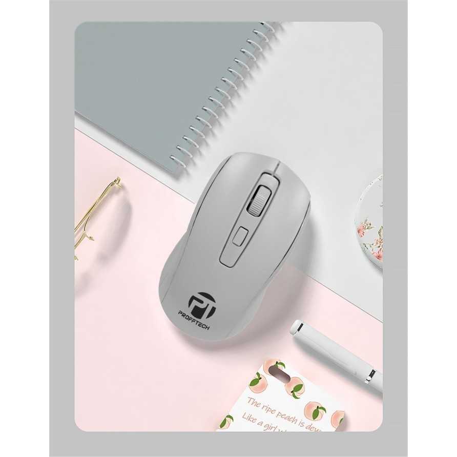Jual Profftech G10 Wireless Optical Mouse Silent Click | Jakmall.com