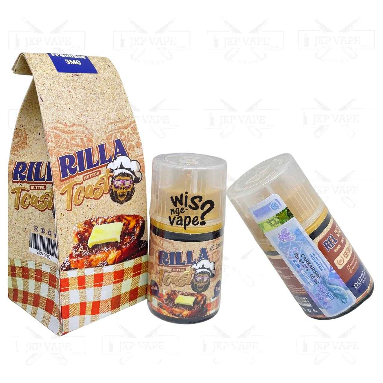 Jual Rilla Toast Butter Toast 60ml - Liquid by IJC x Indonesia