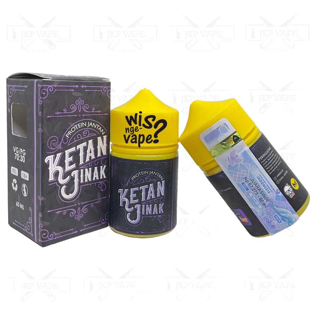 Jual Ketan Jinak Ketan Hitam 60ml - Liquid Vape By Koko Sarang