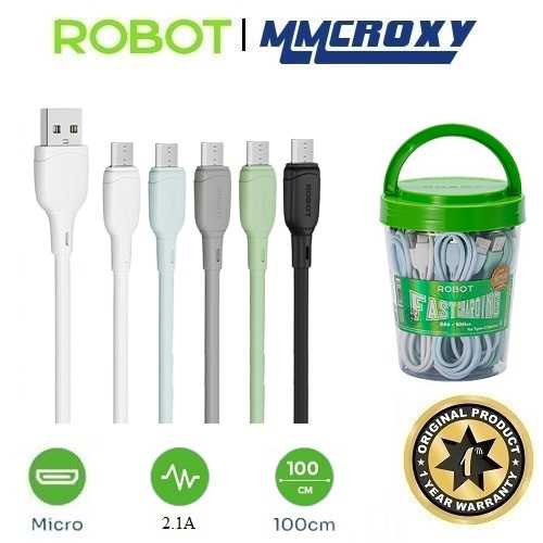 Jual Robot RBM100 II Kabel Data Micro USB Fast Charging 2.1A