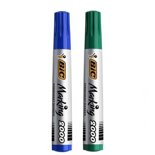 Jual Spidol Bic Marking 2000 Permanent Marker 1.7mm | Jakmall.com