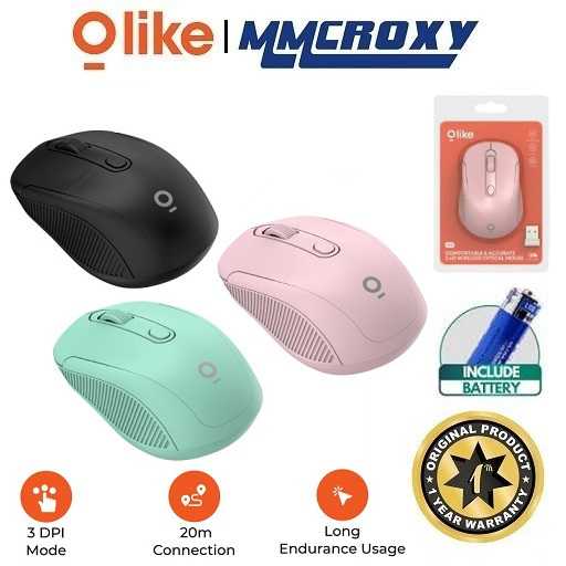 Jual Olike M2 Mouse Wireless Optical Mouse 2.4G | Jakmall.com