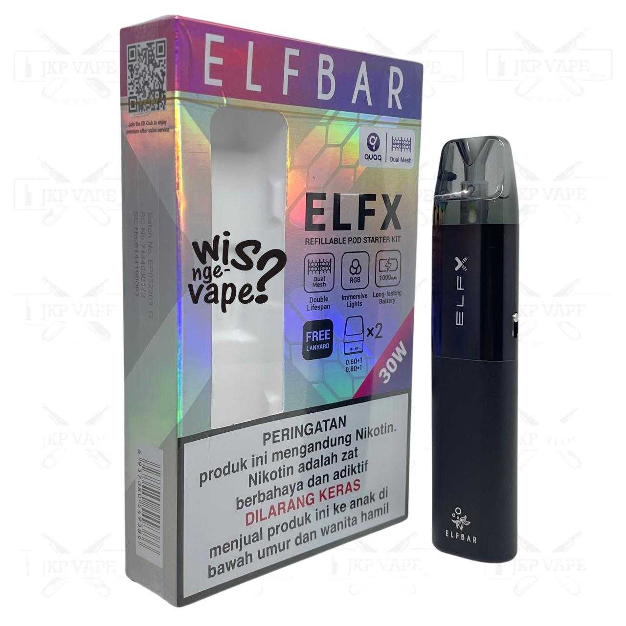 Jual Elfx Pod Kit 1000mAh - Elf X Pod by Elfbar | Jakmall.com