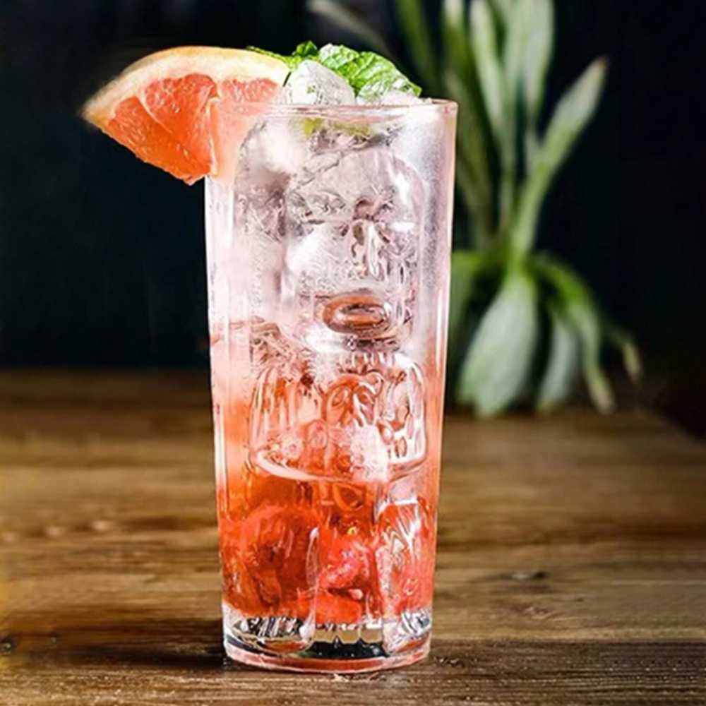 Jual One Two Cups Gelas Kaca Aesthetic Kopi Teh Hawaiian Tiki