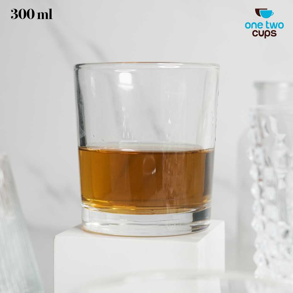Jual One Two Cups Gelas Whisky Cocktail Crystal Rock Glass 300ml