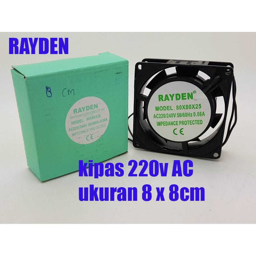 Jual RAYDEN 220v Mini Cooling Fan AC 220 V Exhaust Kipas | Jakmall.com
